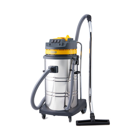 Pullman Cb80 Ss 80l Wet And Dry Canister Vacuum Cleaner Godfreys The